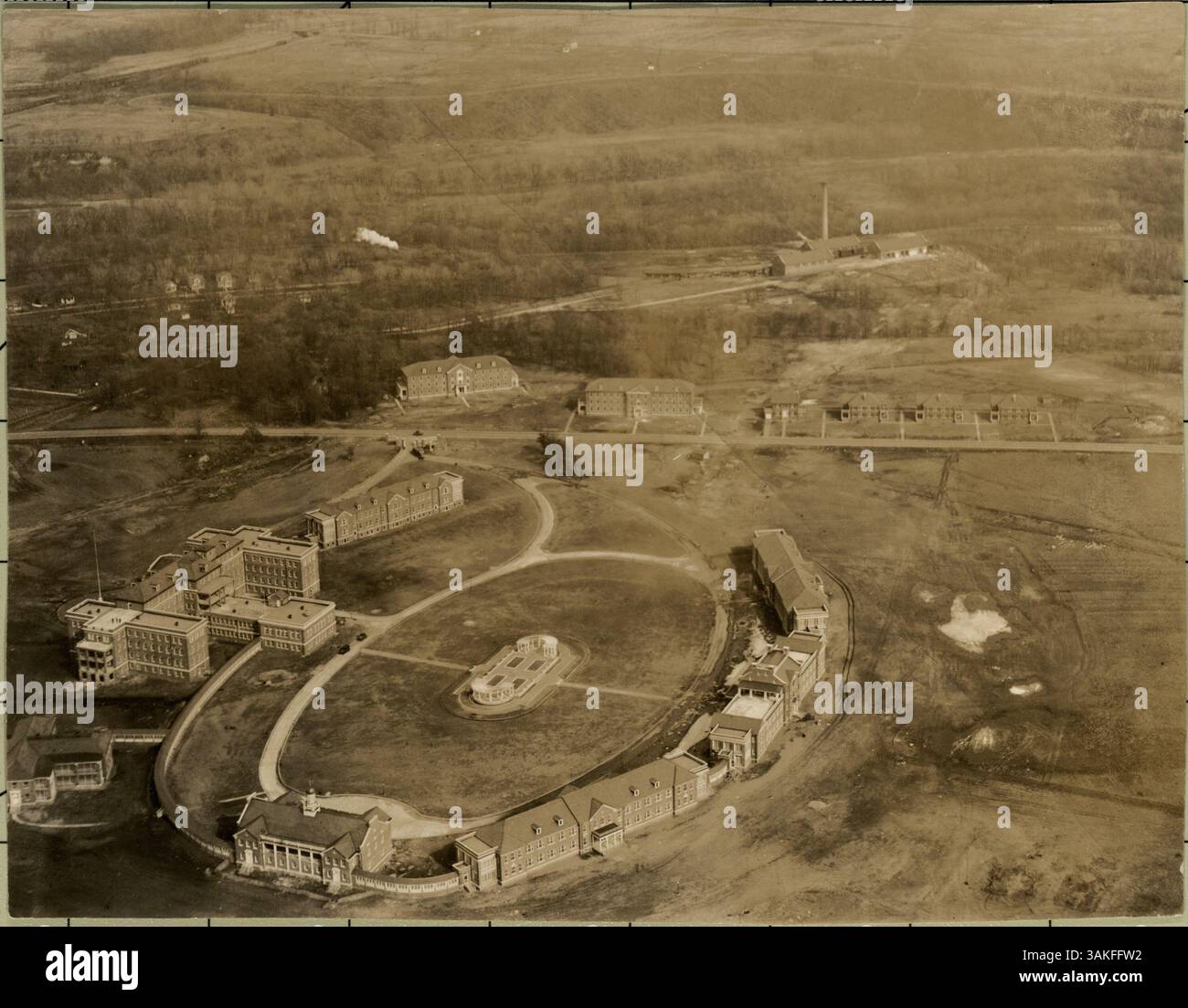 A visual representation of the new Veterans' Hospital from the ...