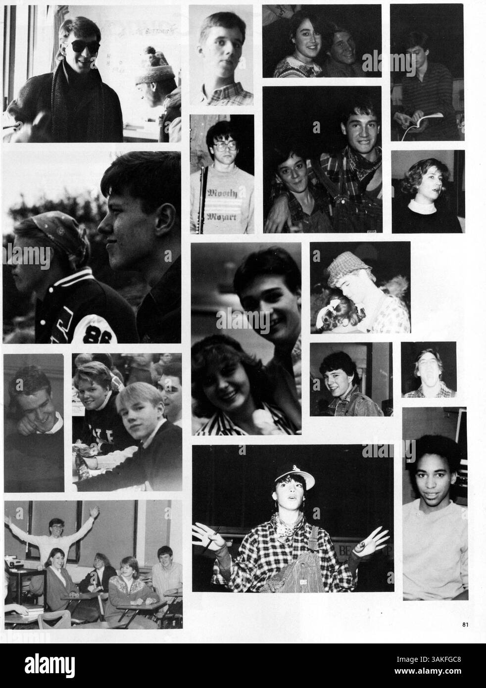 The 'Nineteen Eighty Six Wagistanian' yearbook from Southwest High ...