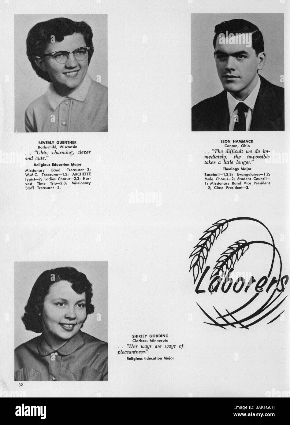 This yearbook, 'The Archive,' from North Central Bible Institute ...