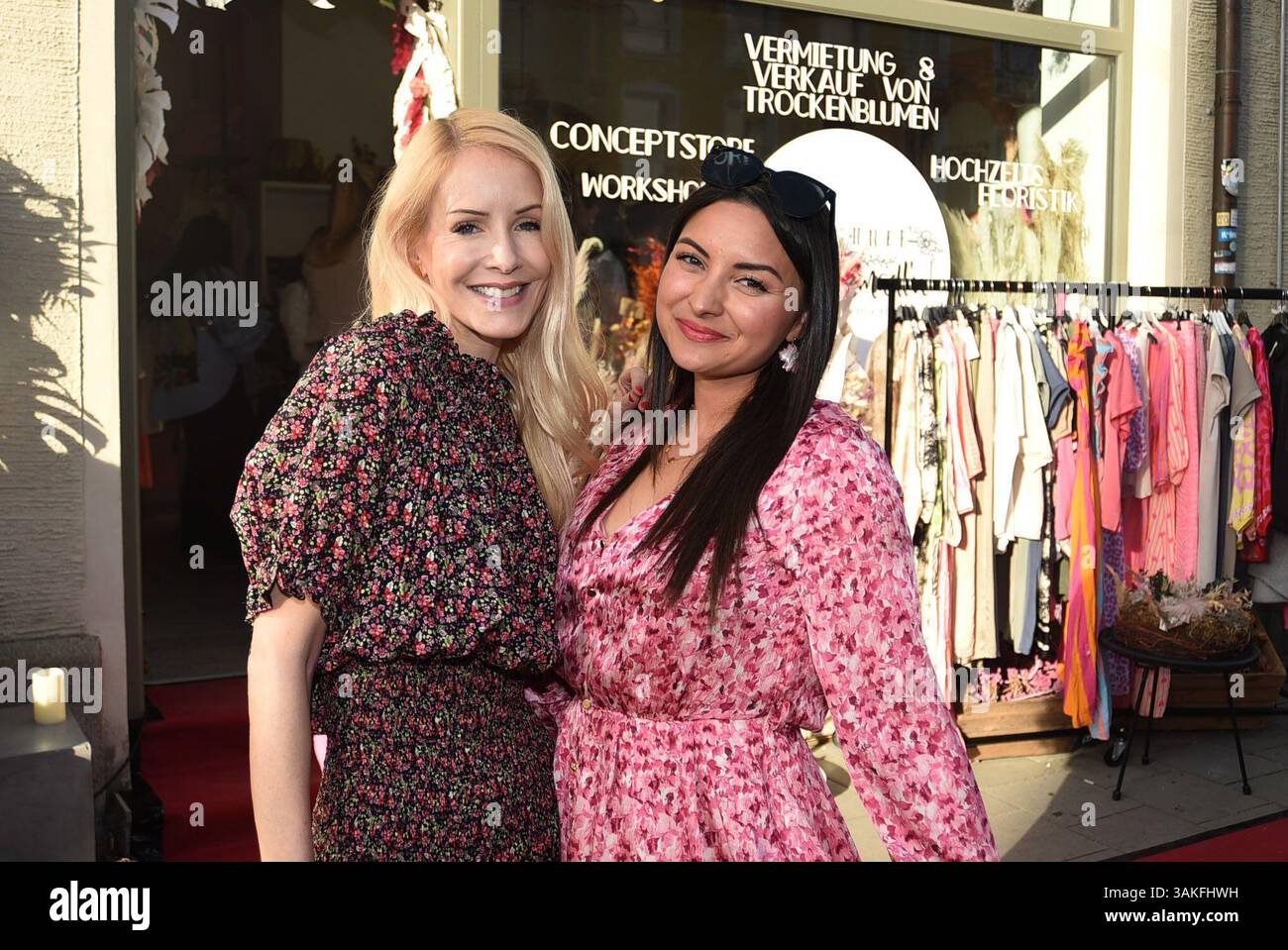 Munich, Germany. 12th Apr, 2025. Susanne Frommert-Triemel (l) and ...