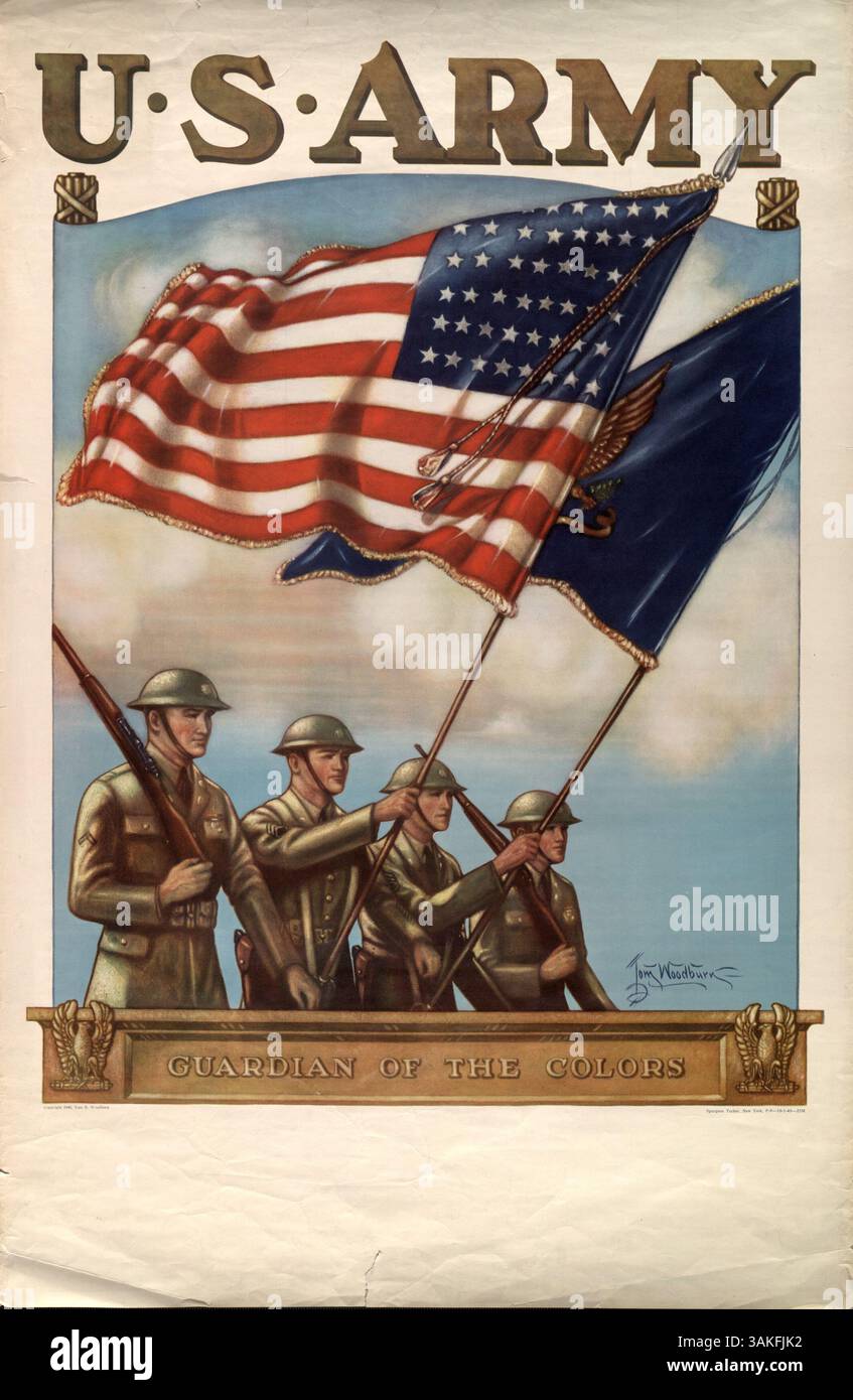 This graphic design showcases soldiers in World War I-style uniforms ...