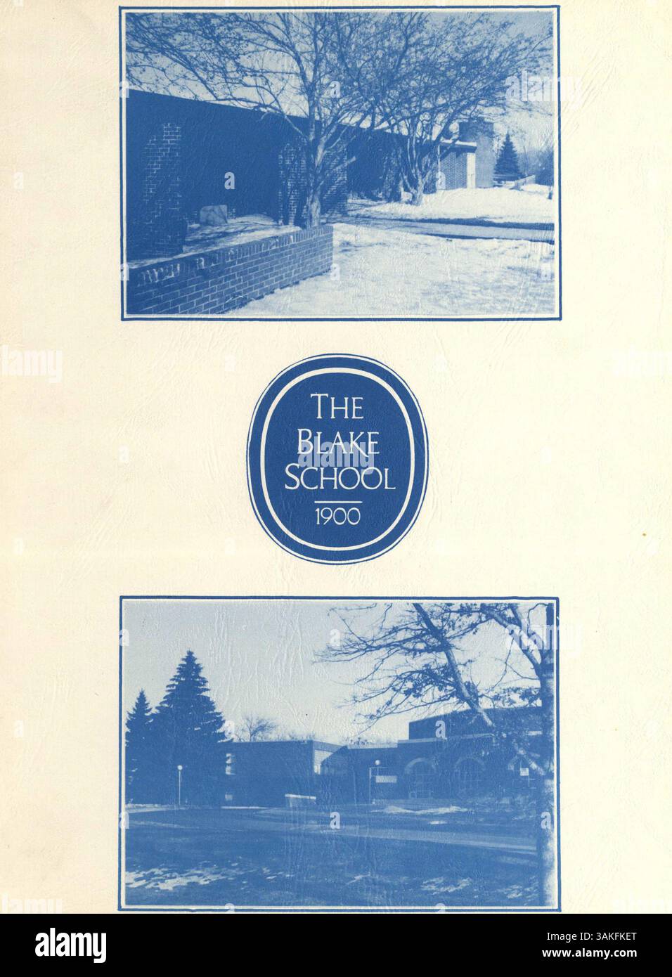 The 1987-1988 yearbook from Blake Lower School documents the students ...