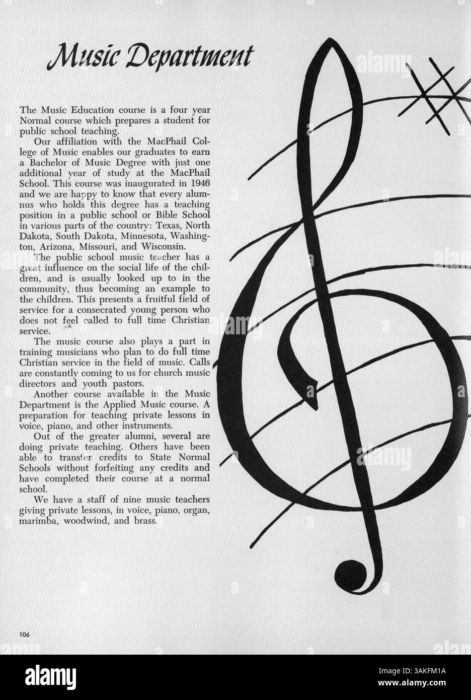 The 1956 yearbook, 'The Archive', from North Central Bible Institute ...