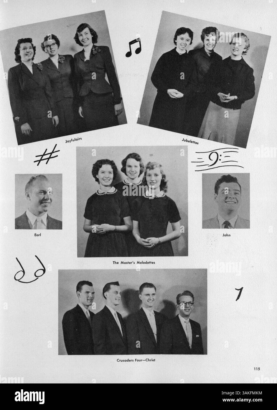'The Archive' yearbook from North Central Bible Institute, 1956 ...
