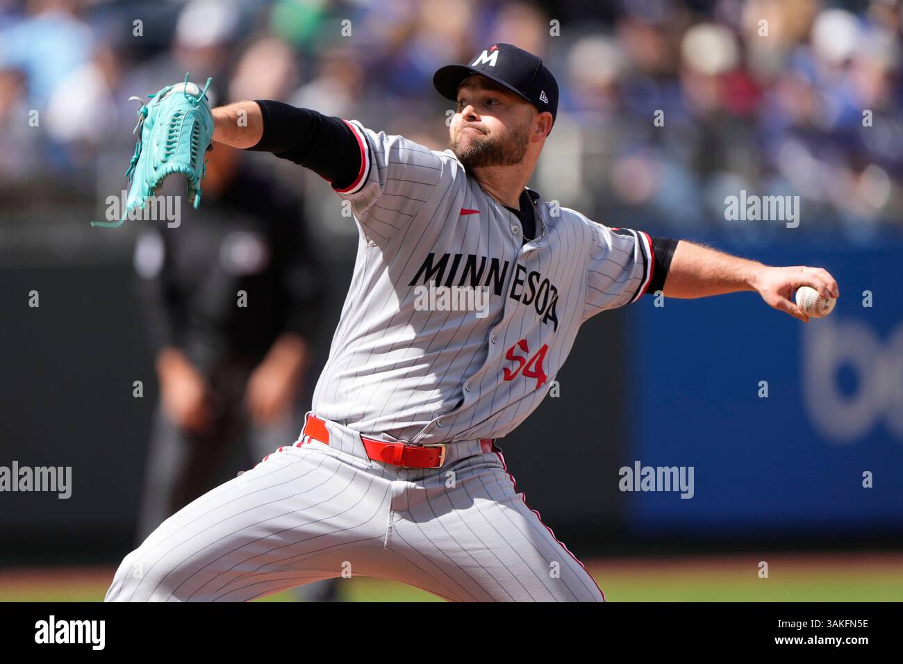 Minnesota Twins relief pitcher Danny Coulombe during the seventh inning ...