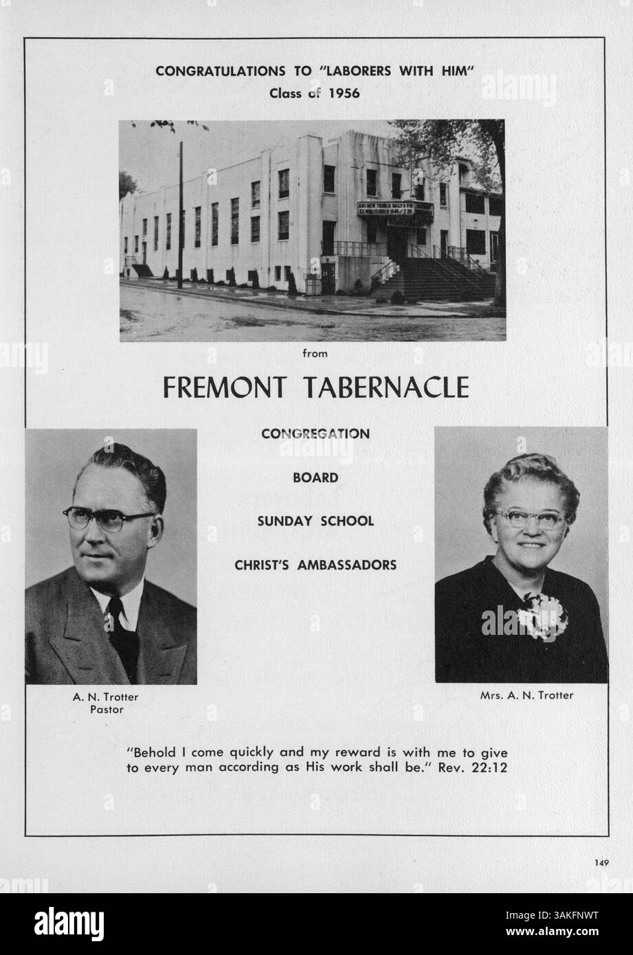 This 1956 yearbook from North Central Bible Institute highlights the ...