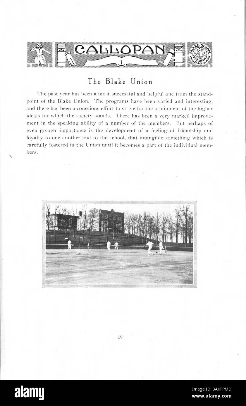 The 'Callopan' yearbook of 1922 captures the academic and ...