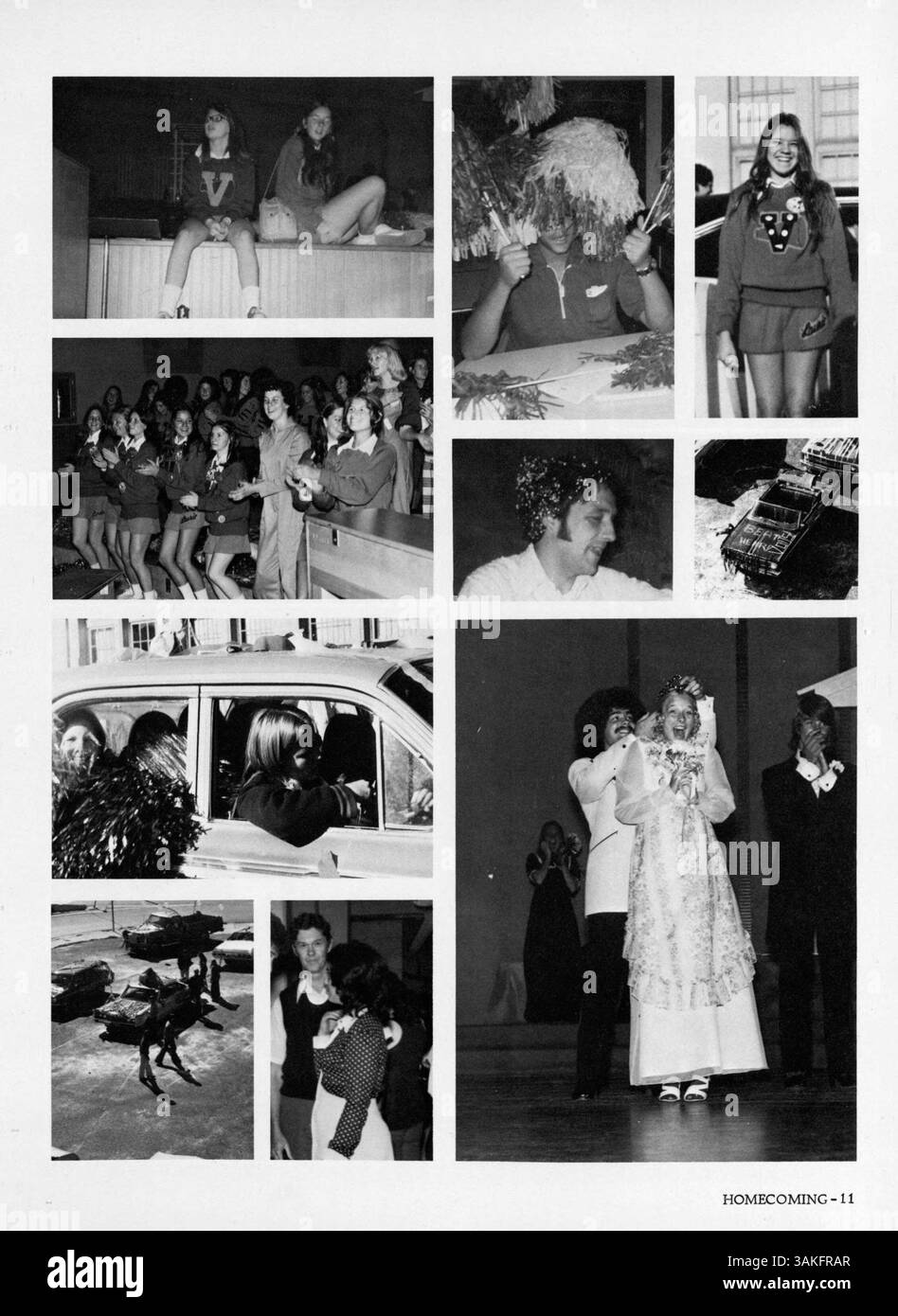 This high school yearbook from 1974 documents the students, teachers ...