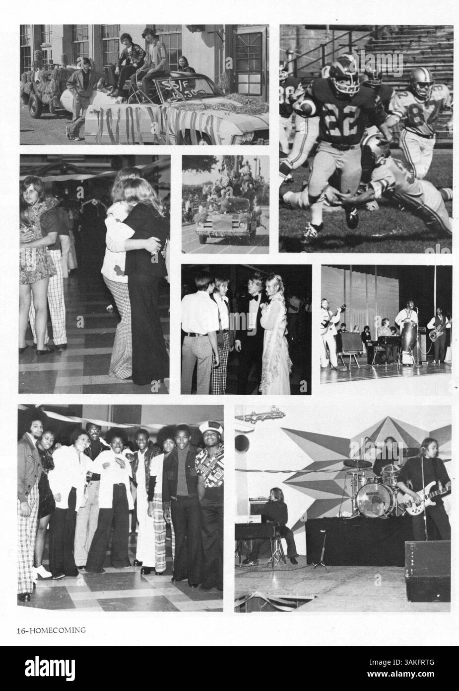This high school yearbook from 1974 documents the students, teachers ...