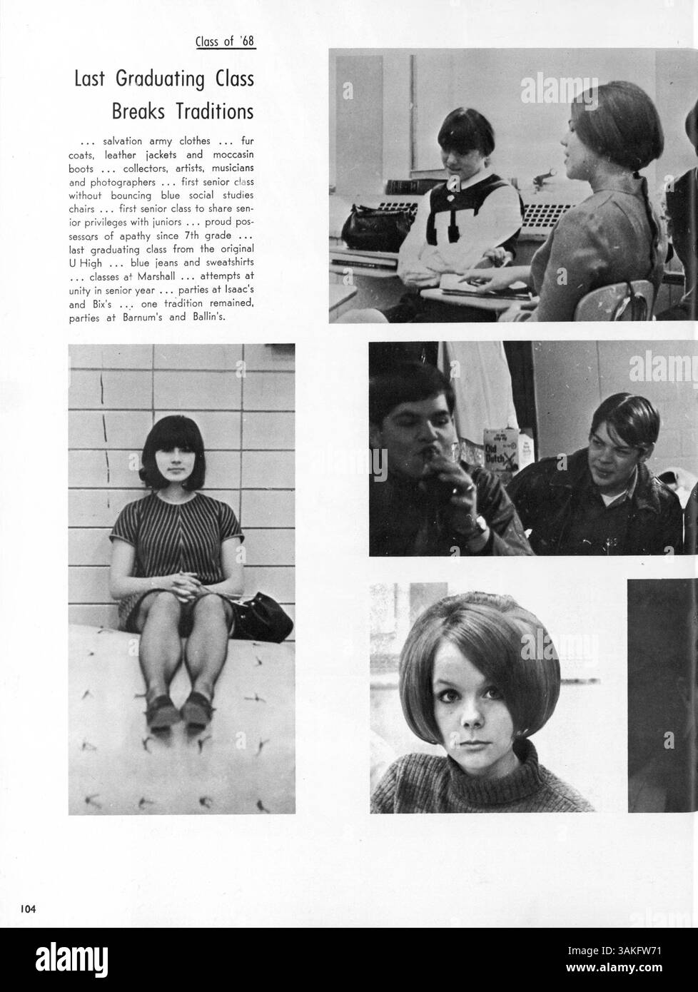The 1968 University High Yearbook, Bisbila 68, is a comprehensive ...