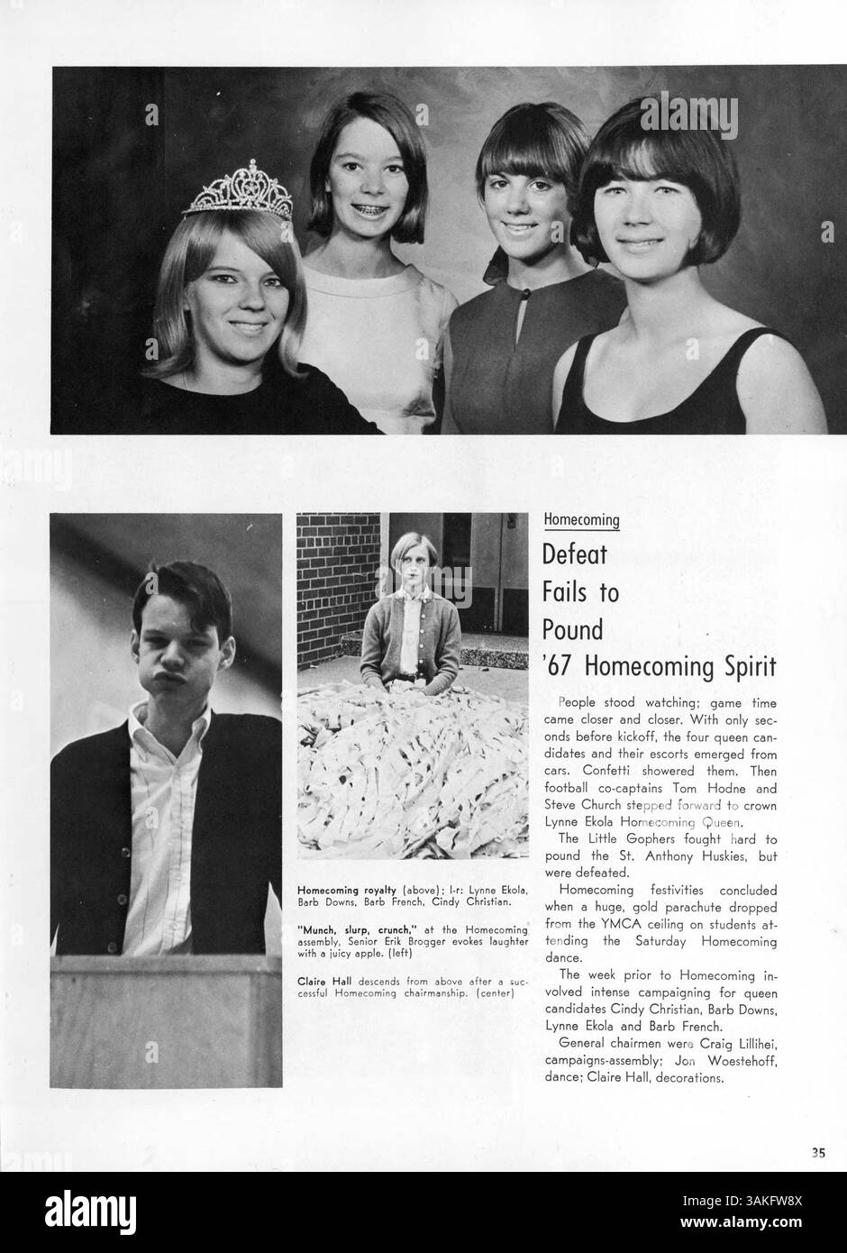 The 1968 University High Yearbook, Bisbila 68, documents the students ...
