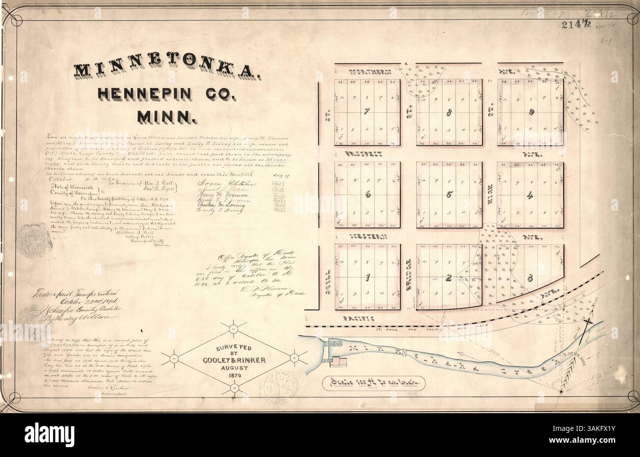 A scenic view of Minnetonka, a city in Hennepin County, Minnesota ...