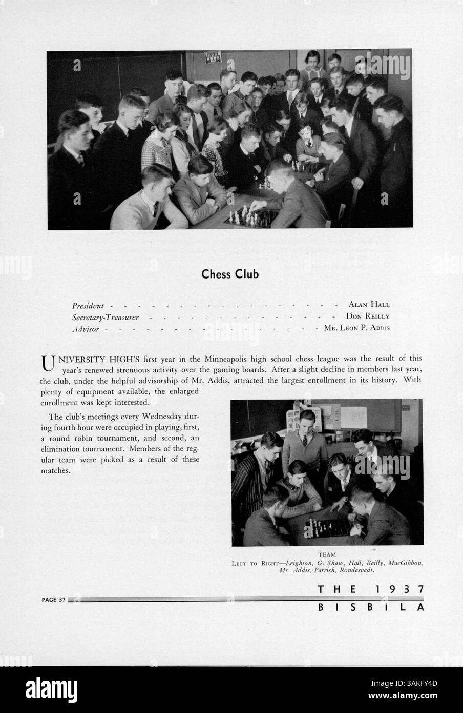 This 1937 yearbook from University High School, Bisbila, highlights the ...