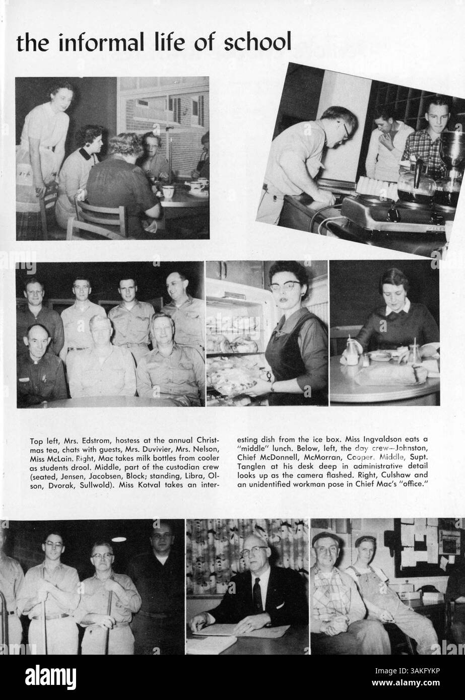 This edition of the 'Warrior 1956' yearbook showcases Hopkins High's ...
