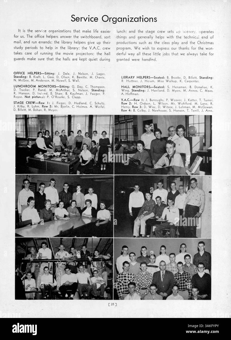 The 'Wagistanian' yearbook from Southwest High School documents the ...