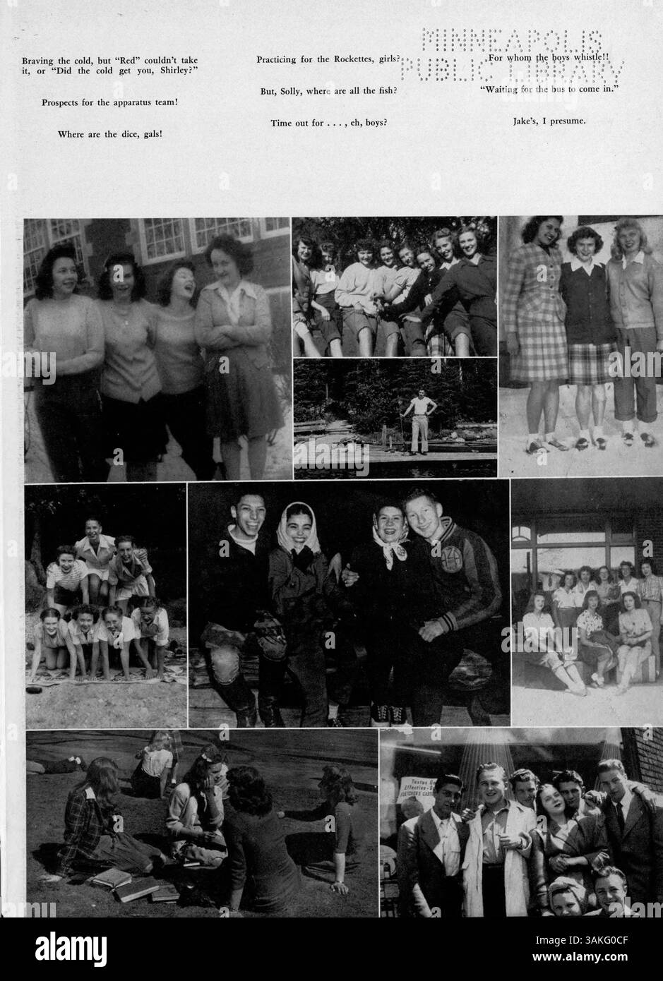 This 1946 yearbook from North High School showcases the academic and ...