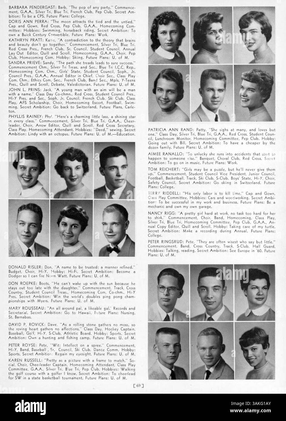 The 1956 'Wagistanian' yearbook highlights students, faculty, athletics ...