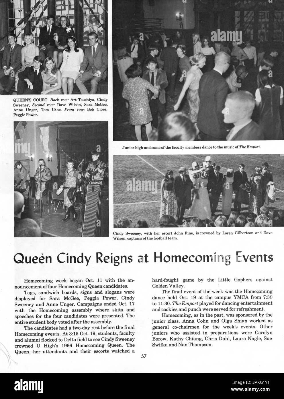 The 1967 University High Yearbook captures the key moments of the 1966 ...