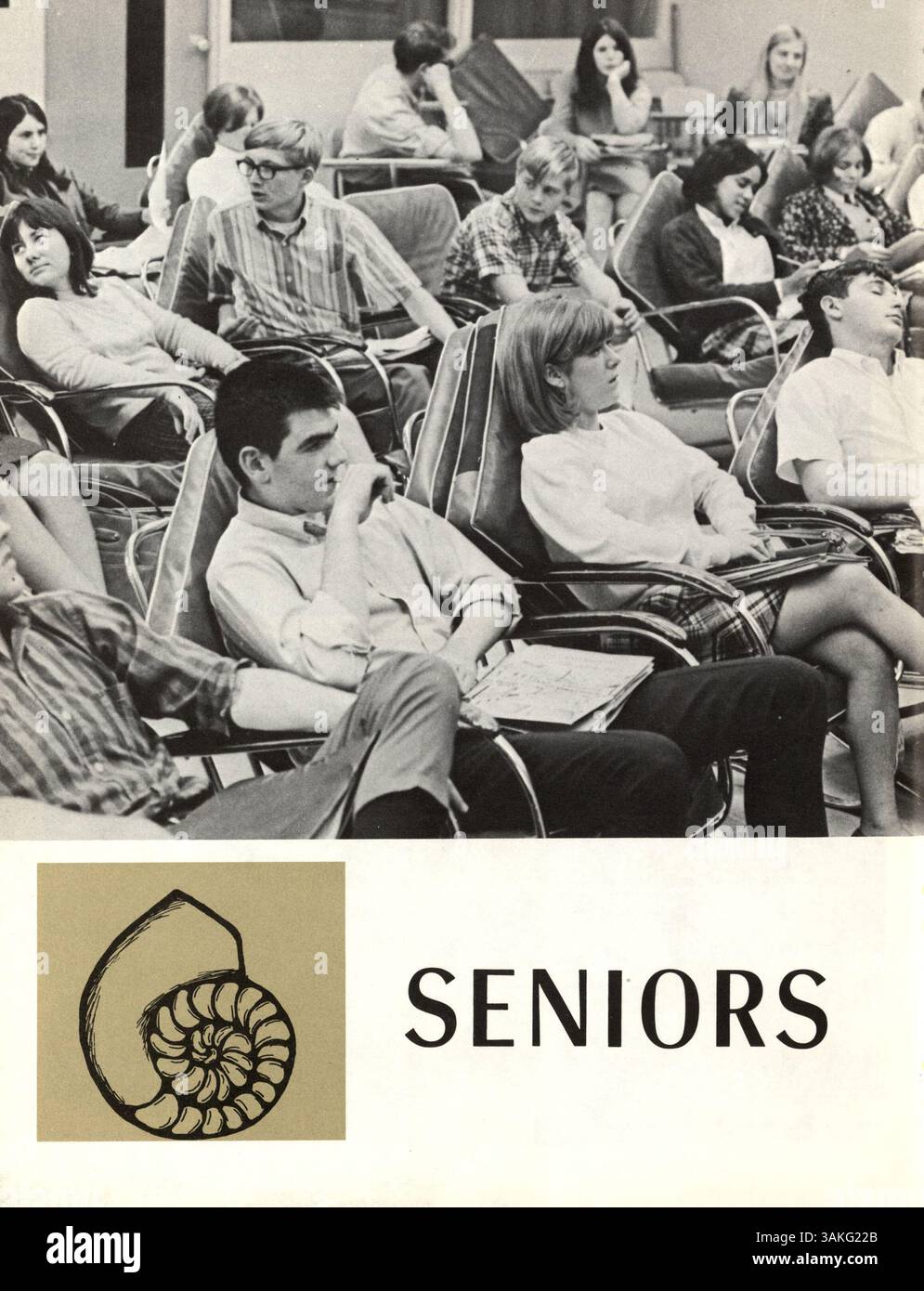 This 1967 yearbook from University High School captures the events ...