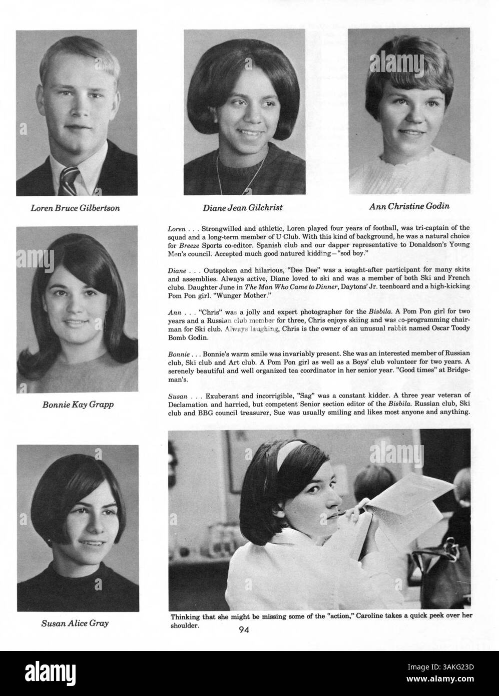 The 1967 yearbook from University High School captures a range of school events, athletic ...