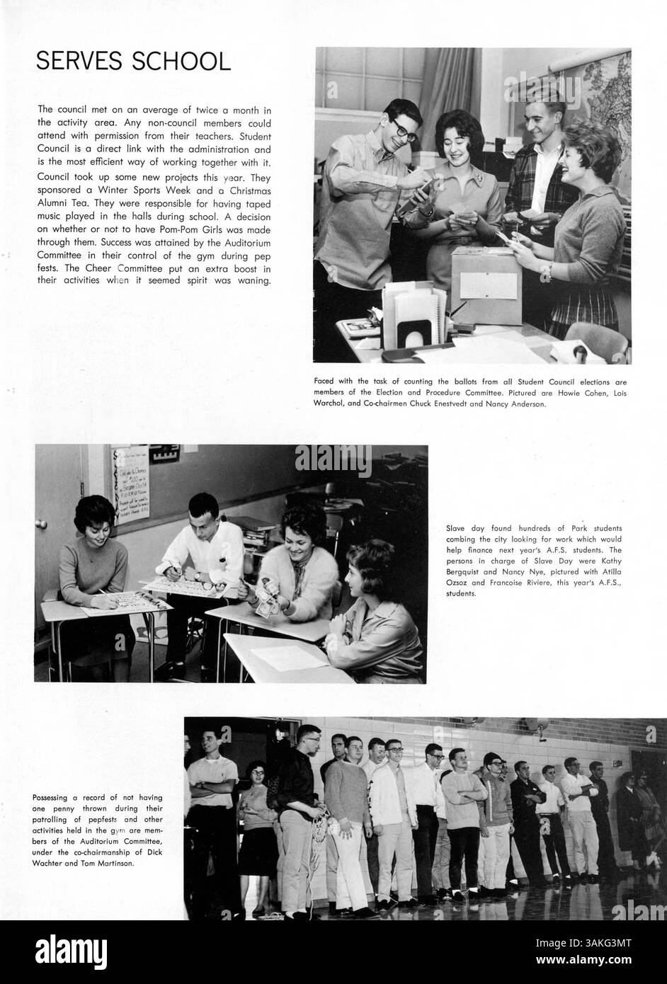 The 1962 'Echowan' Yearbook from St. Louis Park High School reflects ...