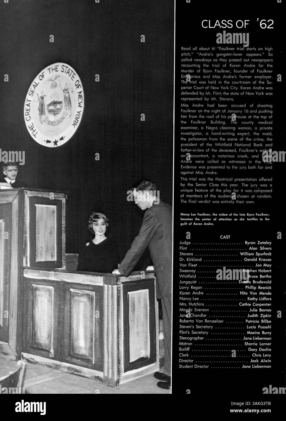 The 1962 Echowan yearbook from St. Louis Park High School features key ...