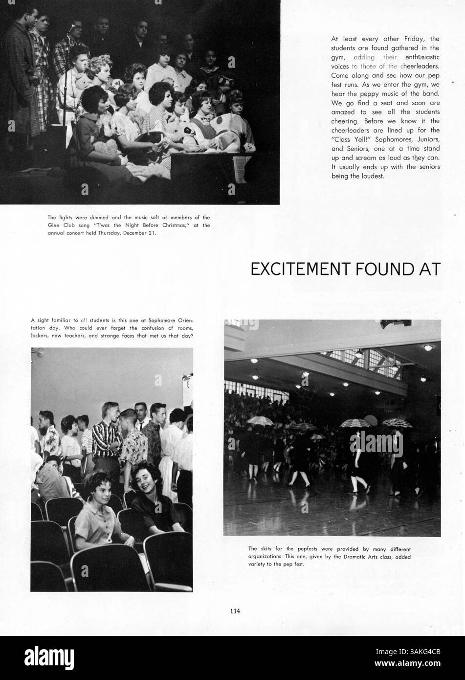 The 1962 Echowan yearbook documents key moments from the 1961-1962 ...