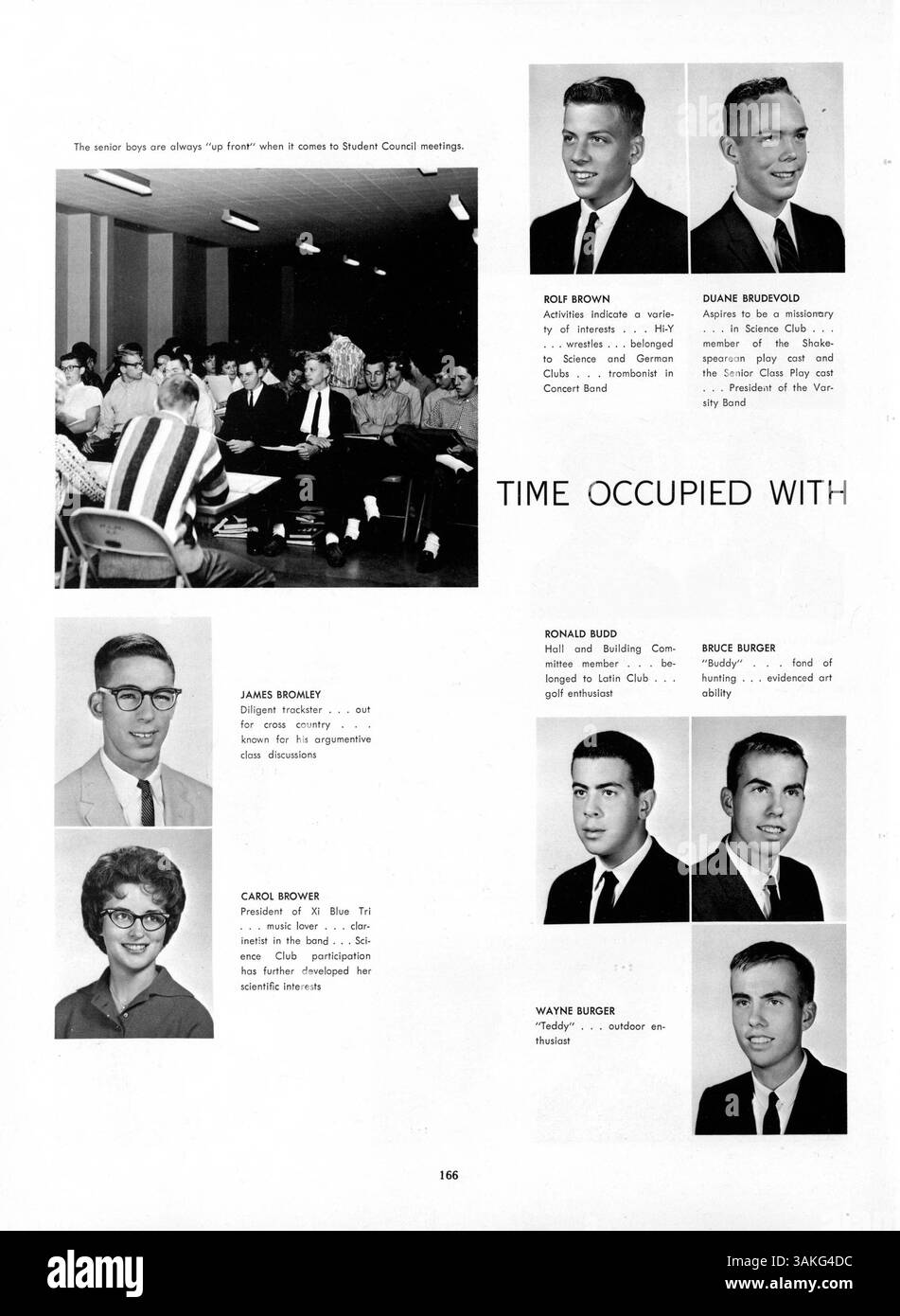 This 1962 Echowan yearbook from St. Louis Park High School highlights ...