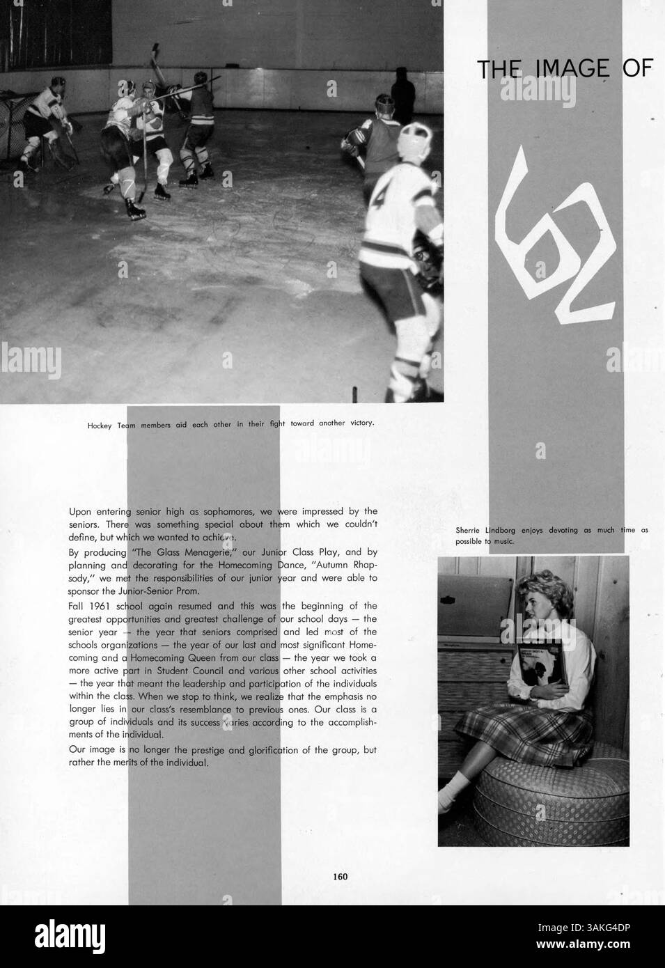 This 1962 Echowan yearbook from St. Louis Park High School documents ...