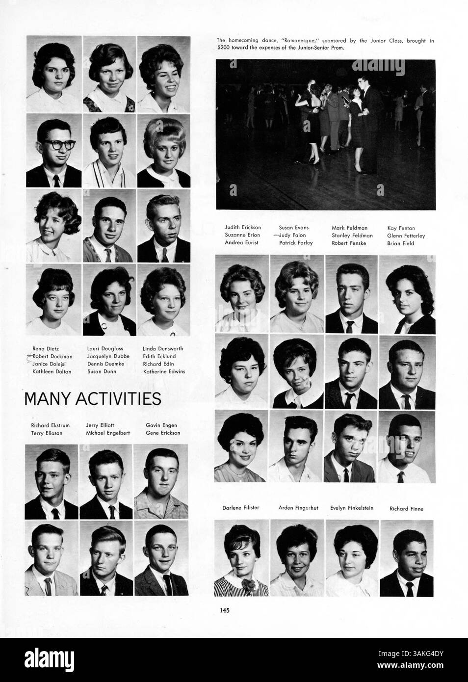 The 1962 St. Louis Park High School Yearbook, titled 'Echowan ...