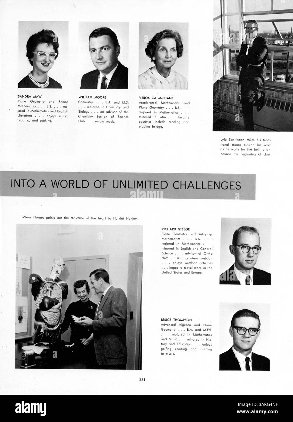 The 1962 Echowan yearbook showcases students, faculty, athletic events ...
