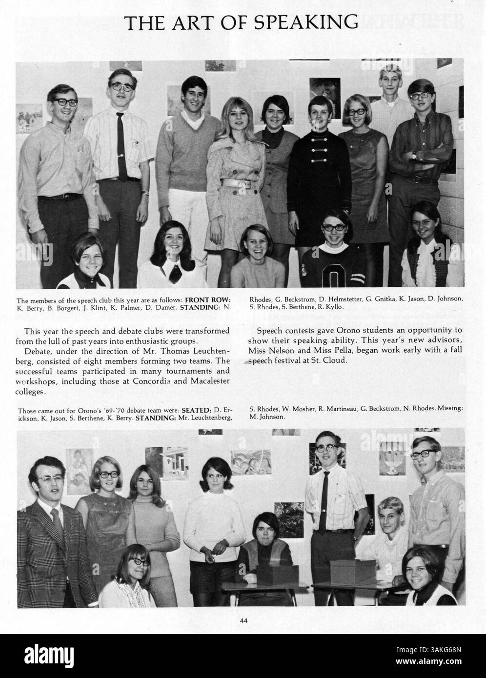 Yearbook portraits Cut Out Stock Images & Pictures - Alamy