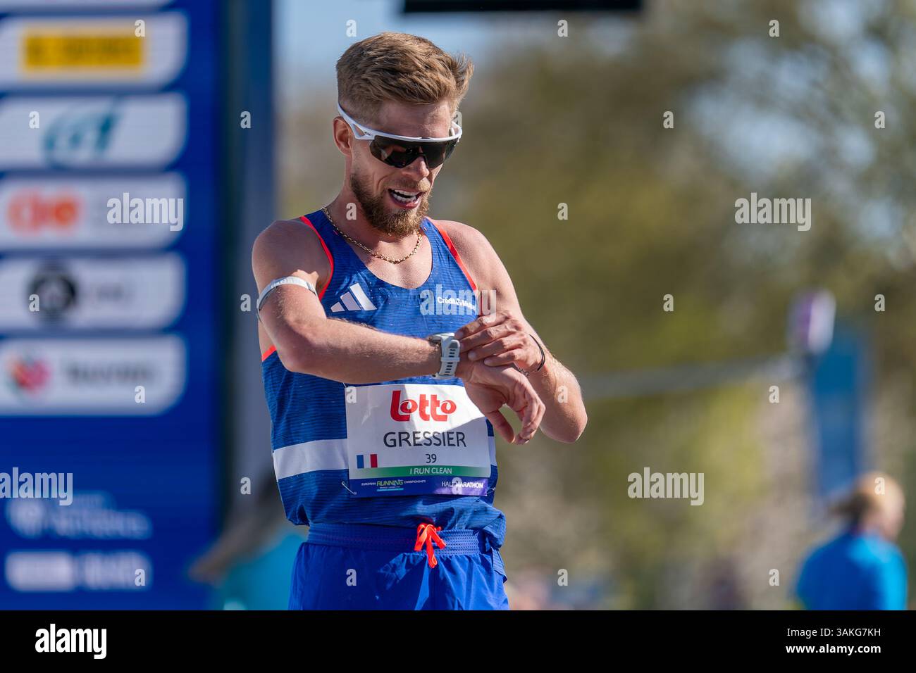 Leuven, Belgium. 12th Apr, 2025. LEUVEN, BELGIUM - APRIL 12: Jimmy ...