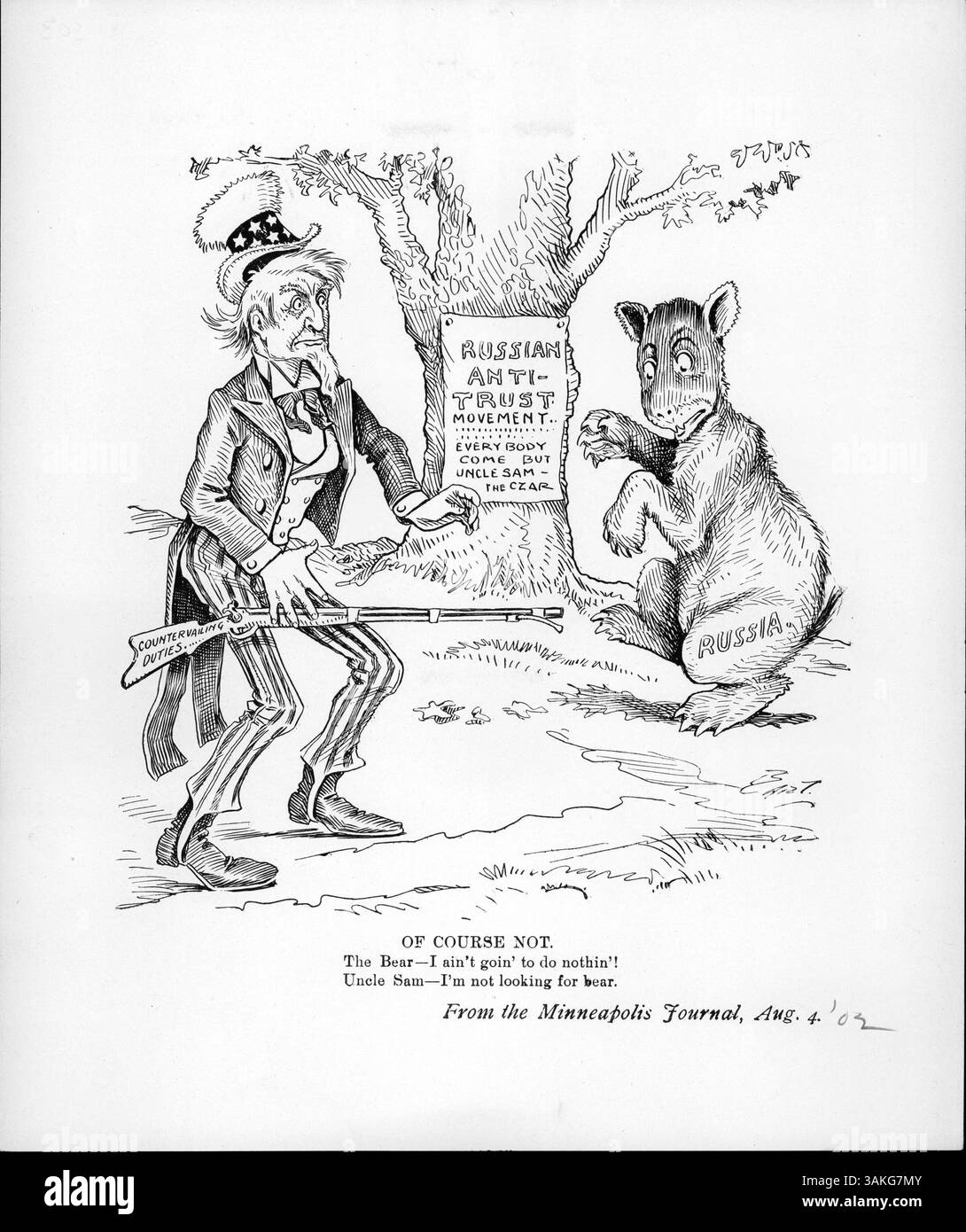This political cartoon from the 1940s features Uncle Sam holding a ...