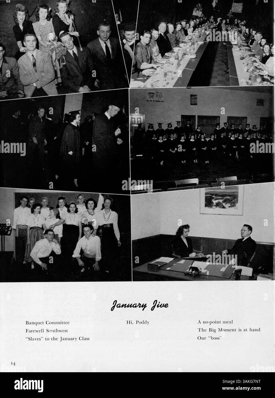 This 1944 yearbook from Southwest High School showcases students ...