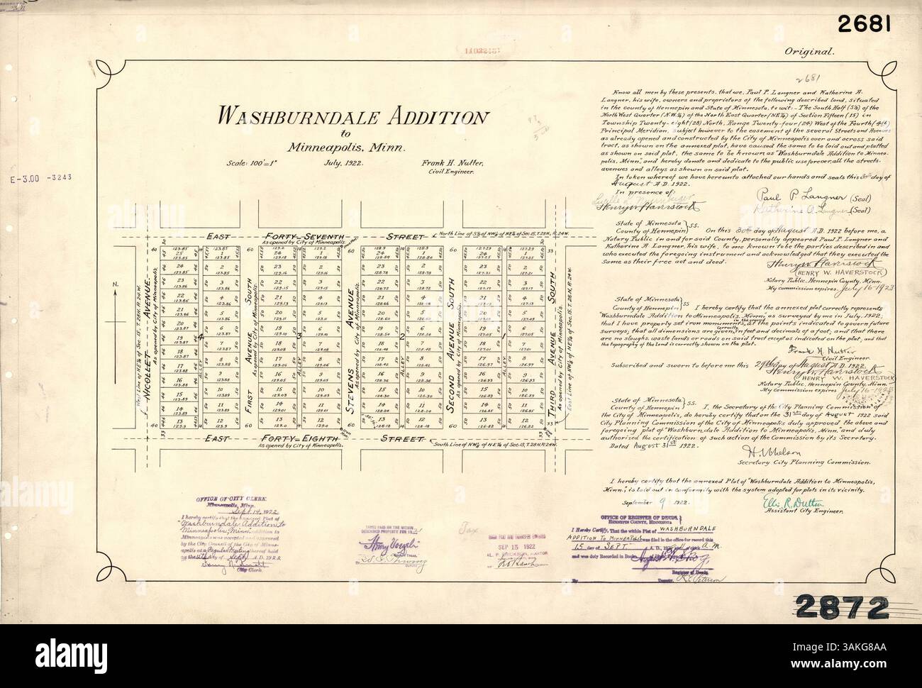 This document provides a historical overview of the Washburndale ...