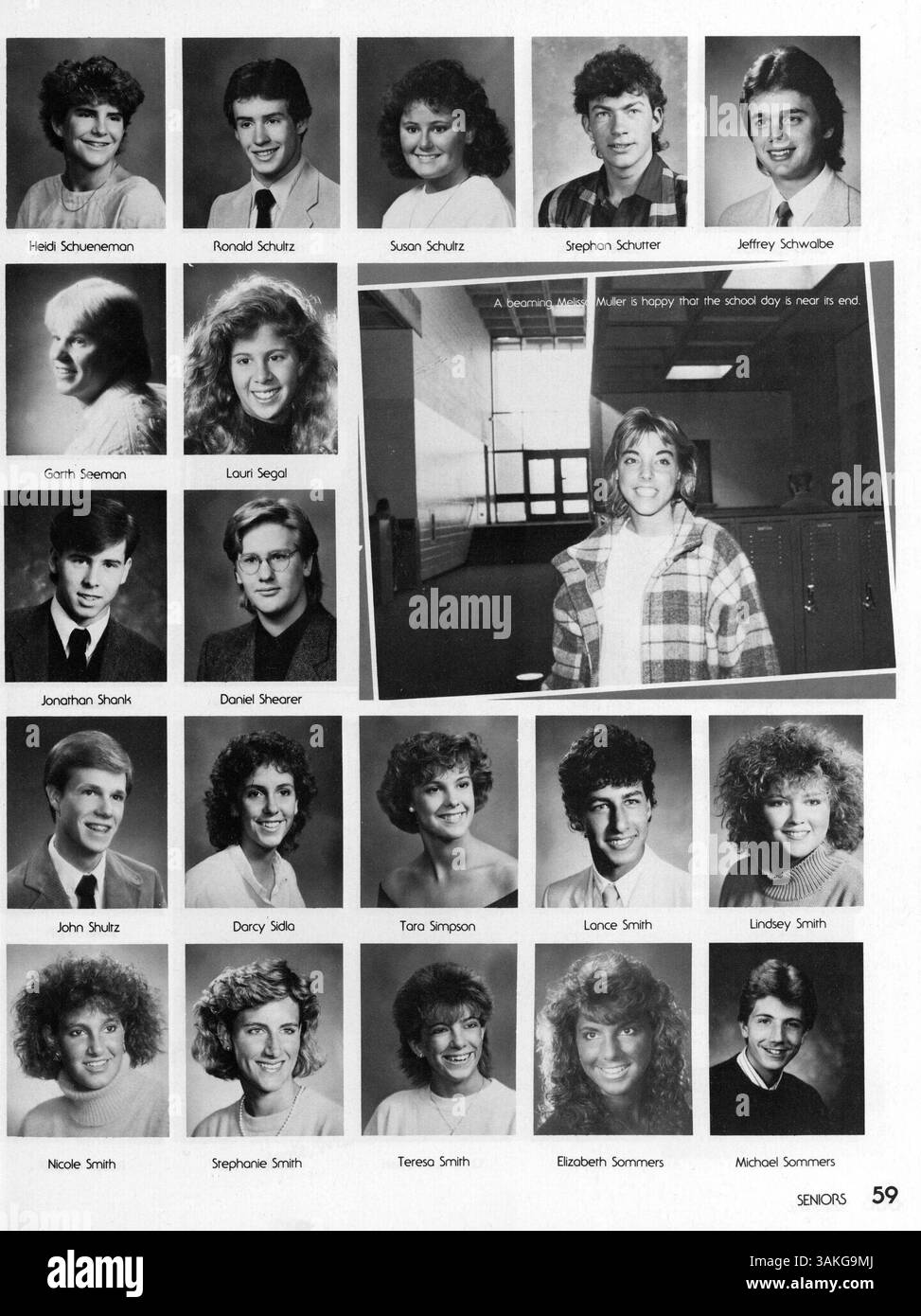 This yearbook from Hopkins High School, published in 1987, captures the ...