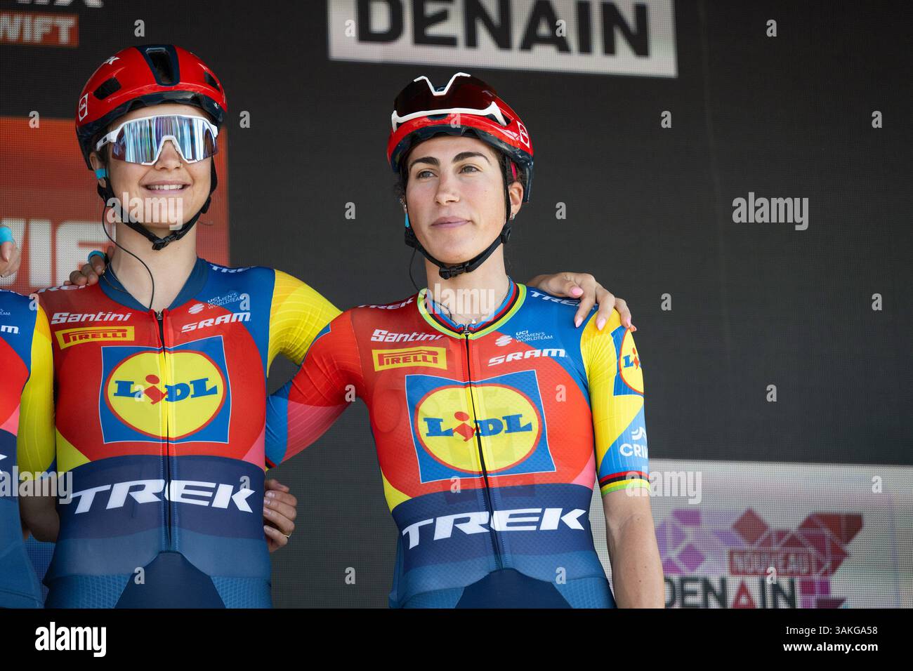 Frankreich. 12th Apr, 2025. Elisa Balsamo (ITA; Lidl - Trek), Paris ...