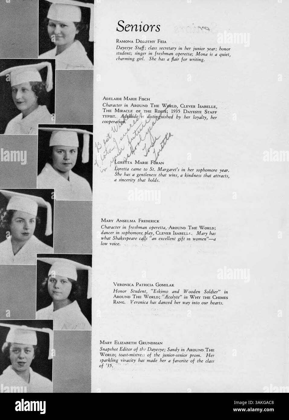 This high school annual documents the students, teachers, clubs ...