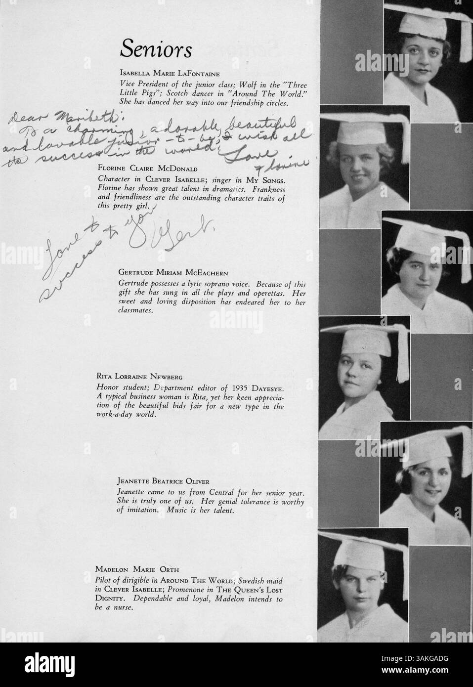 This high school annual documents the students, teachers, clubs ...