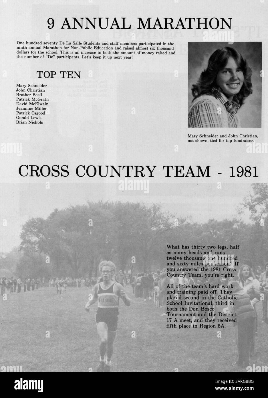 This high school annual, titled 'Delta '82,' documents the students ...