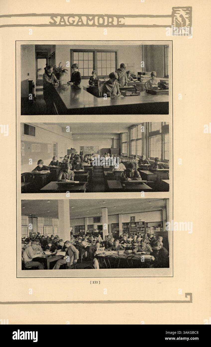 Roosevelt High School’s 1927 Sagamore yearbook highlights the students ...