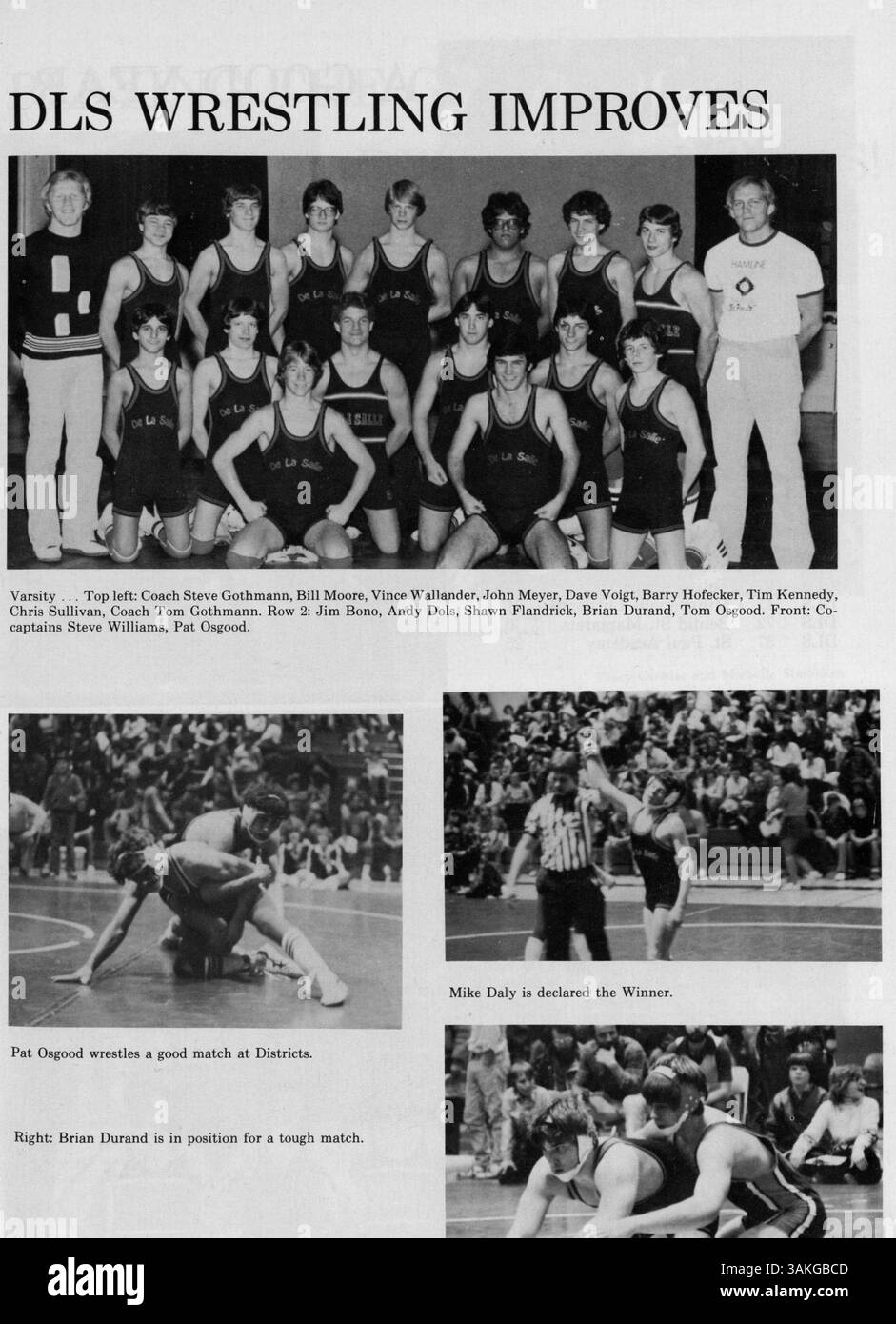 The De La Salle 1982 Yearbook, titled Delta '82, commemorates the ...