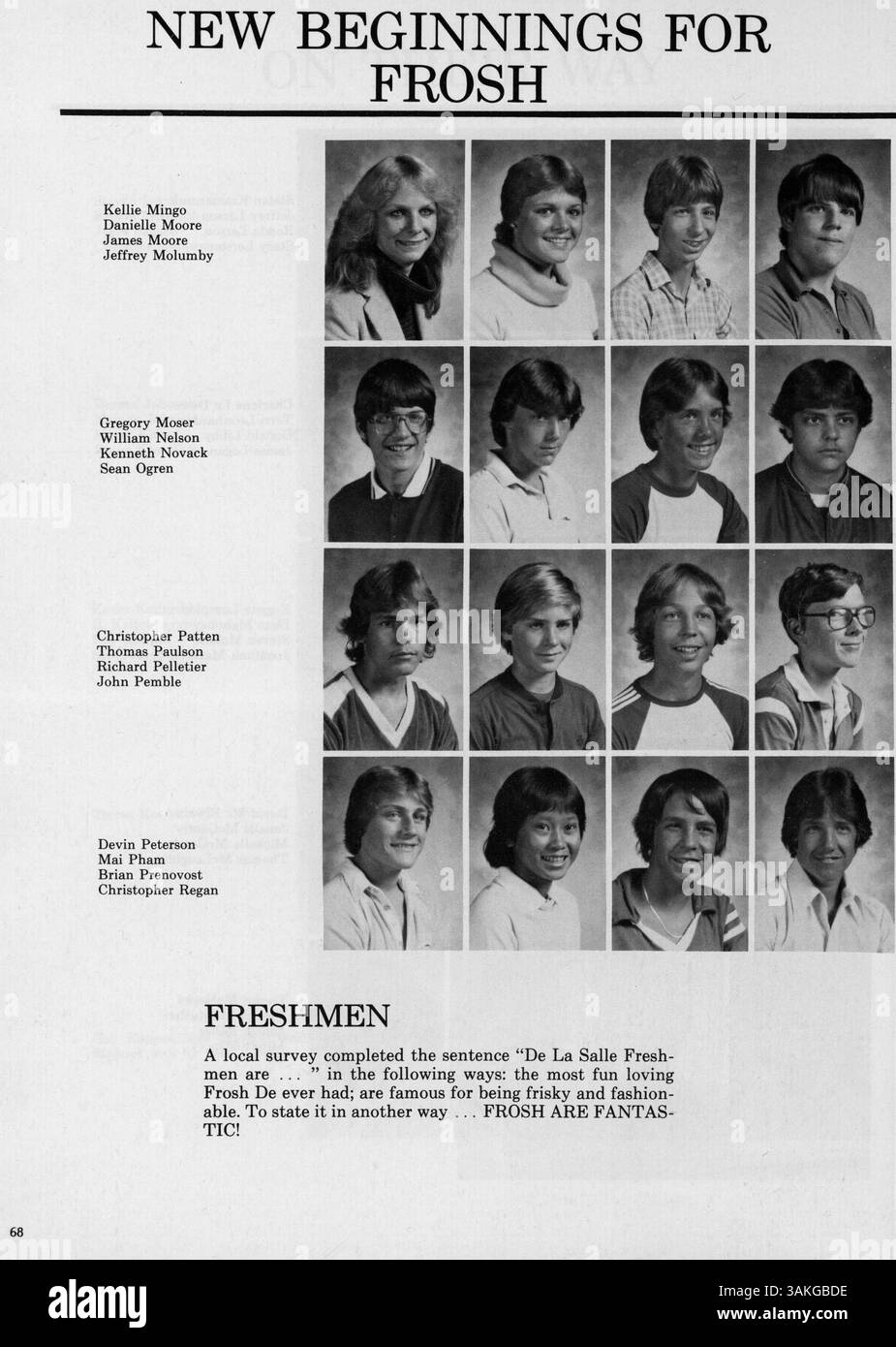 The 1982 De La Salle Yearbook, Delta '82, offers a comprehensive ...