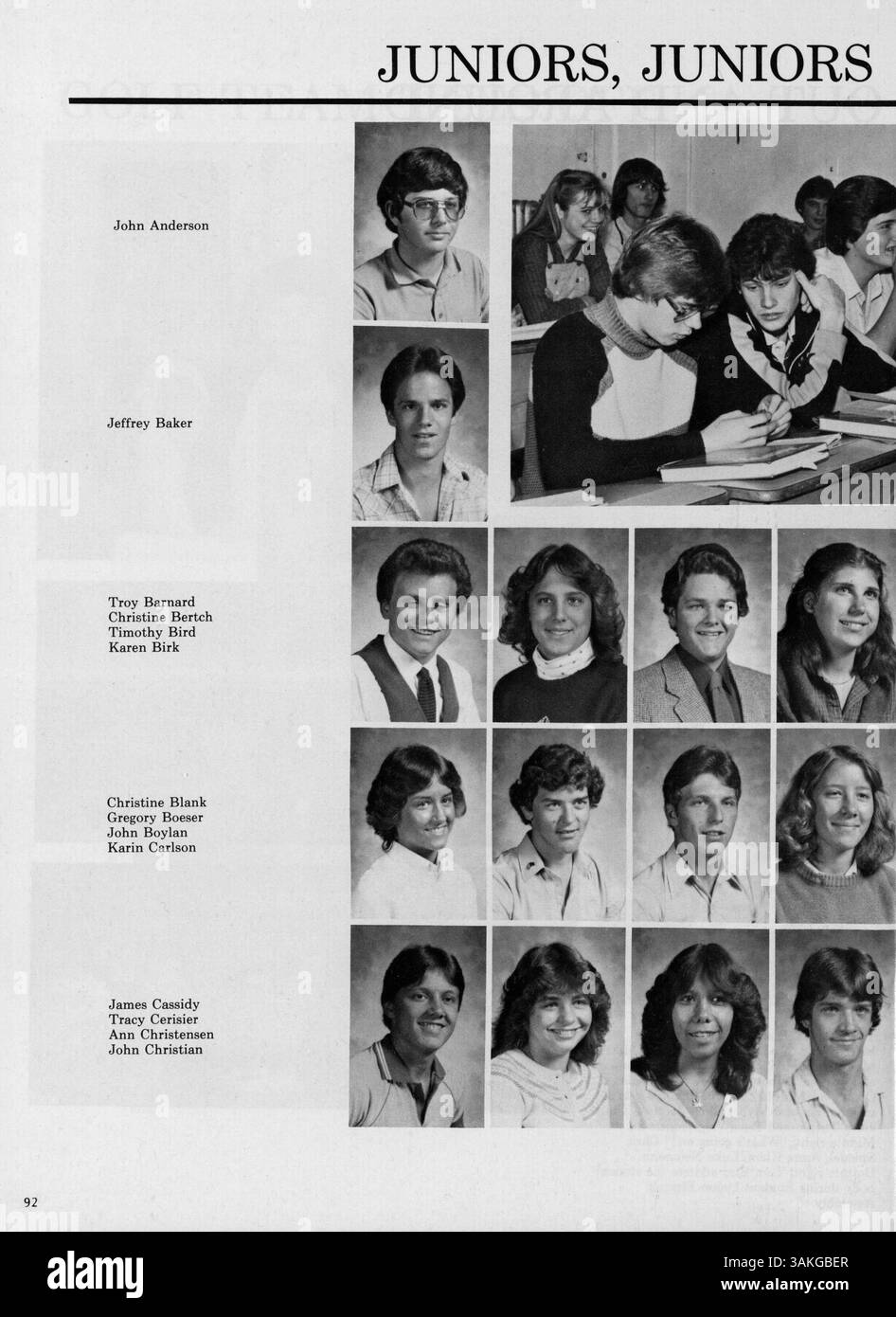 This yearbook from De La Salle High School documents key moments from the 1981-1982 school year ...