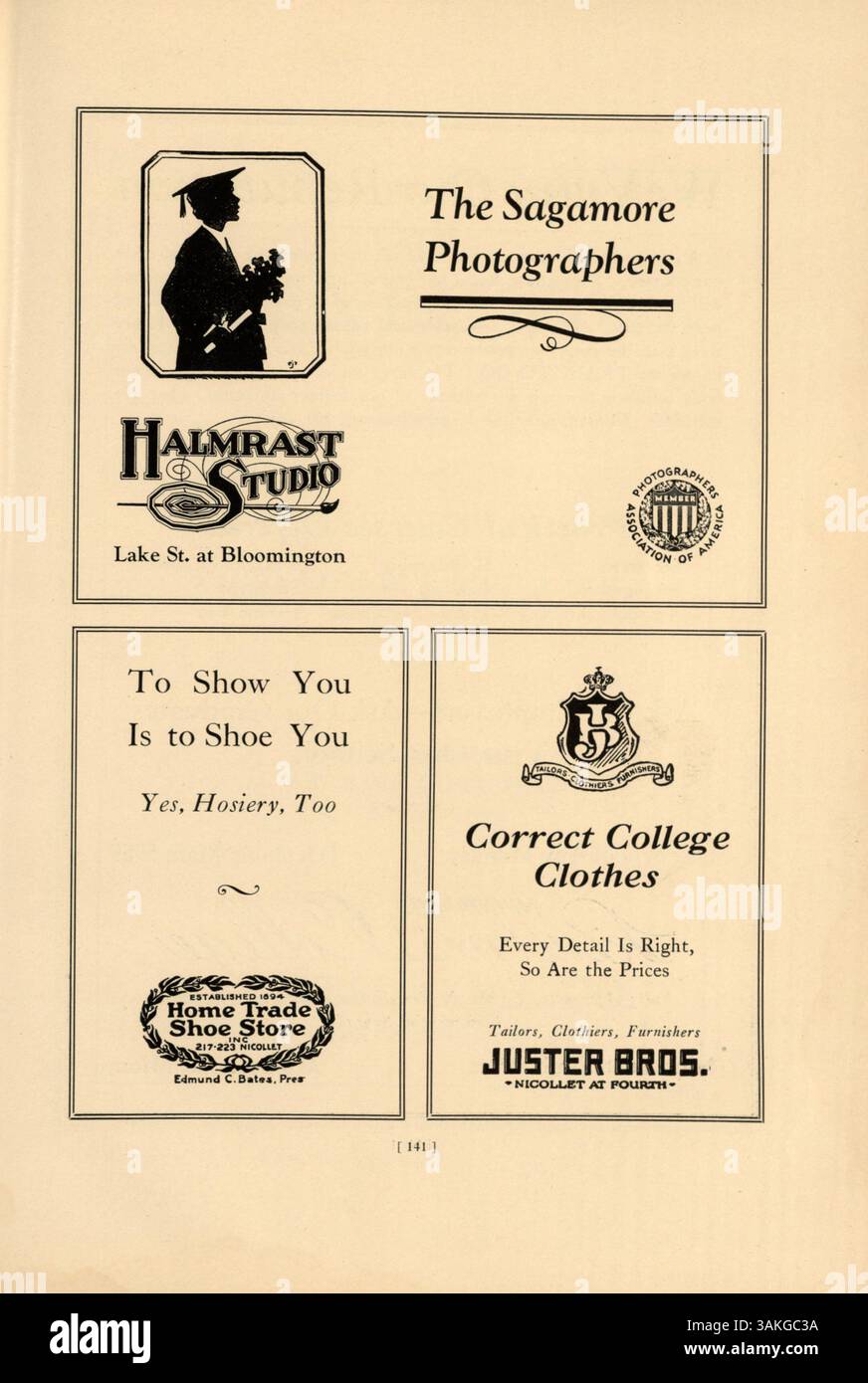 The 1927 Sagamore yearbook from Roosevelt High School captures the ...