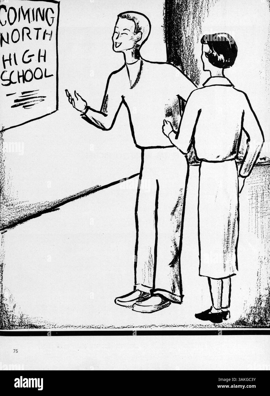 The 1952 'Polaris' Yearbook from North High School highlights the 1951 ...