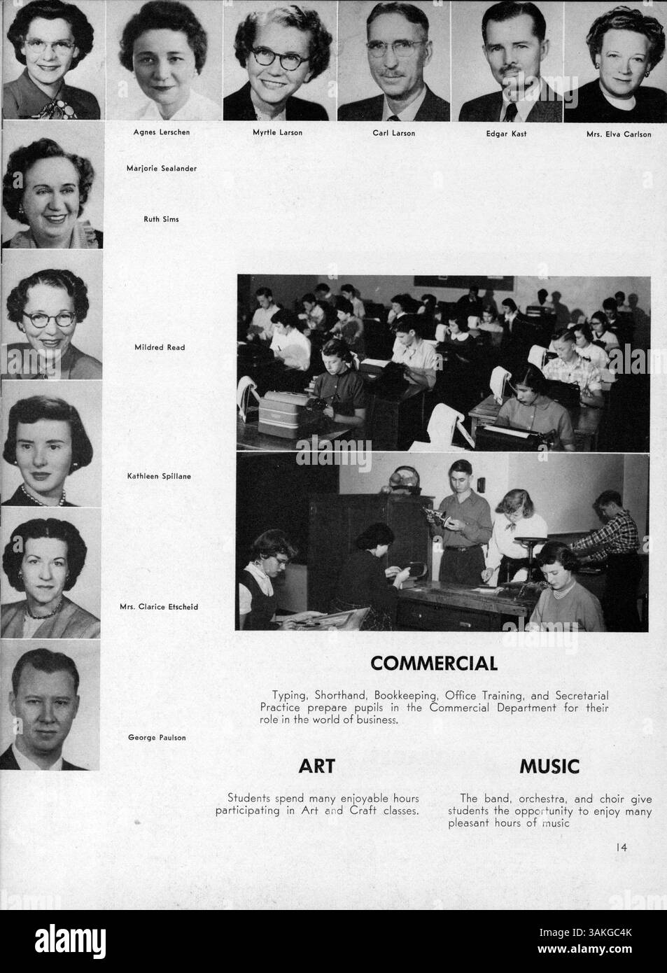 This 1952 edition of the 'Polaris' yearbook from North High School ...