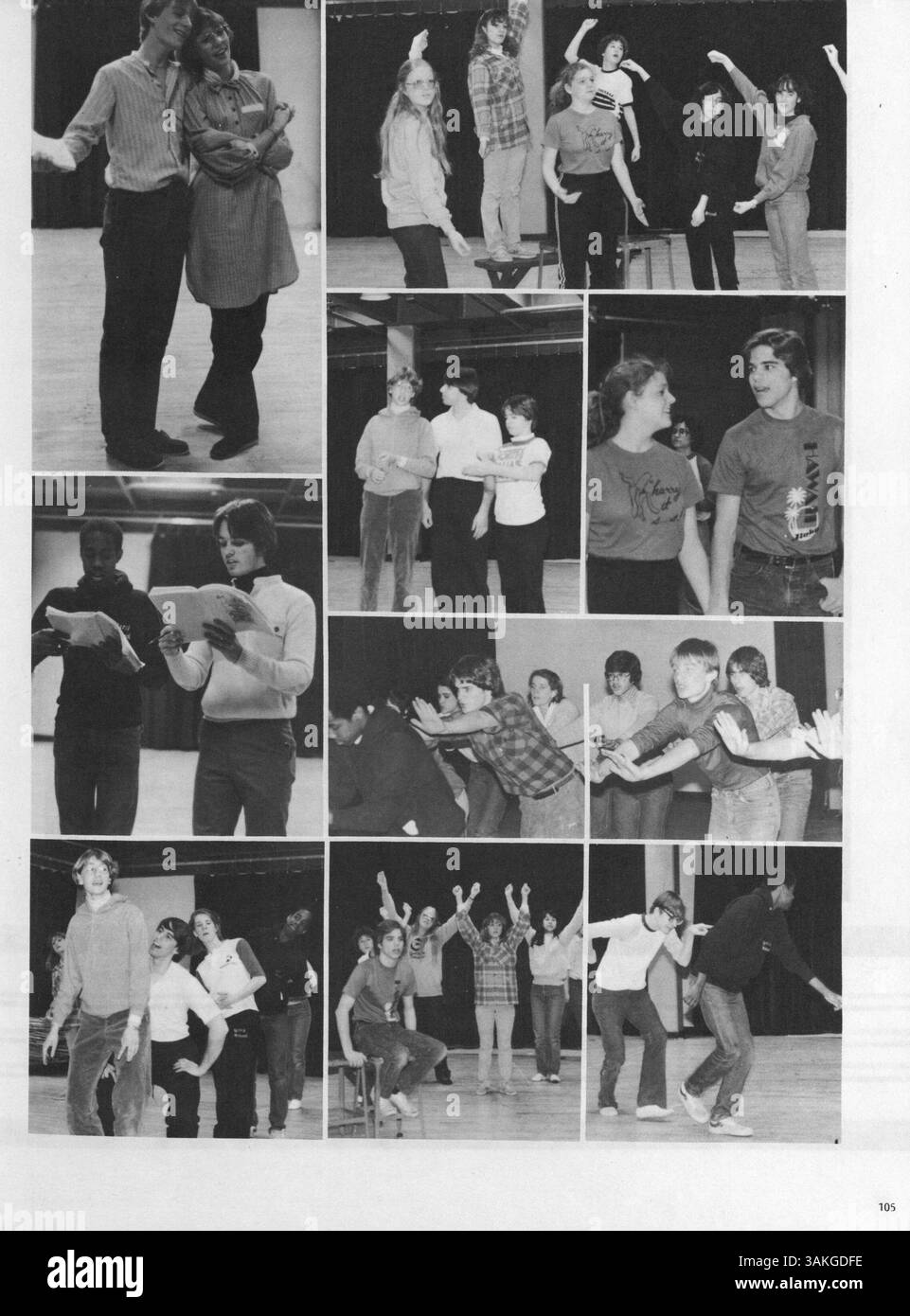 The 1981 'Breck Mustang' yearbook features a summary of Breck High ...