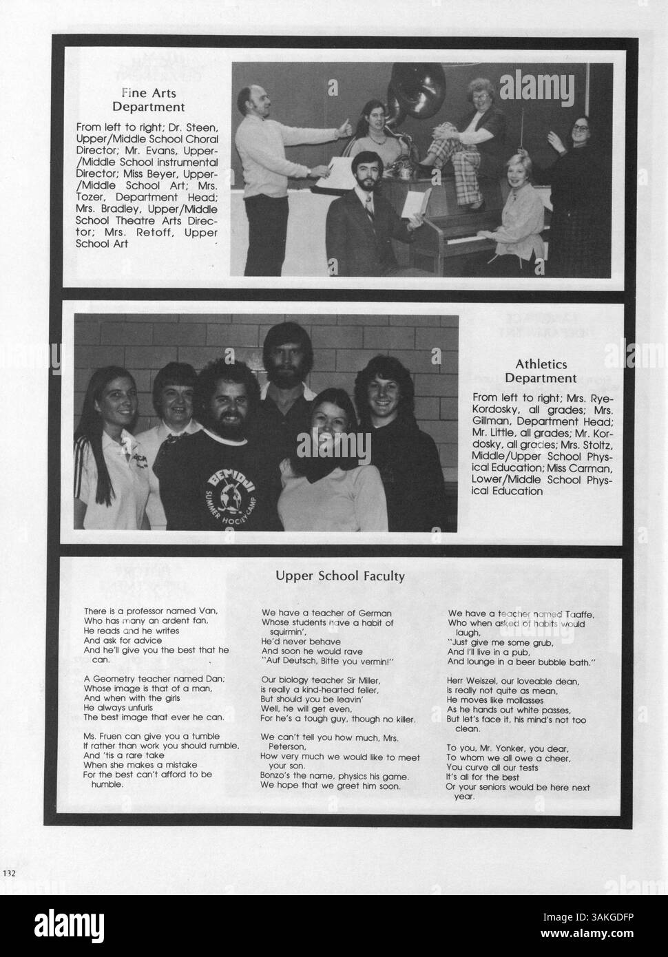 Yearbook photo 1980 Black and White Stock Photos & Images - Alamy